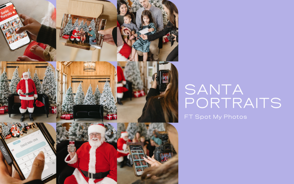 Santa Portrait Booth Stock Collection - The Photobooth Edit